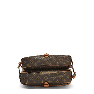 Louis Vuitton, Pre-Loved Monogram Canvas Saumur 30, Brown