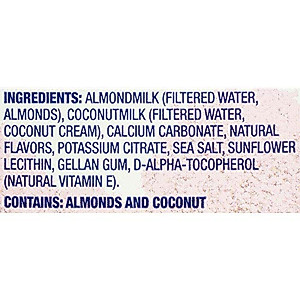 Almond Breeze Dairy Free Almondmilk Blend, Almond Coconut, Unsweetened Vanilla, 32 Ounce (Pack of 12)