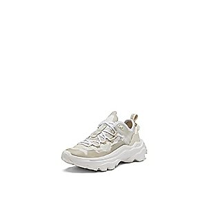 Sorel Women's Kinetic Breakthru Tech Lace Sneaker - White, Chalk - Size 7.5