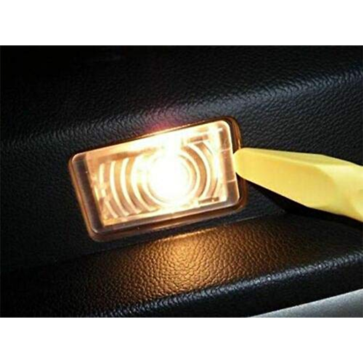 Xotic Tech 1pc Plastic Open Pry Tool for Most LED Interior Lights License Plate Lights Lamp Covers Removal Installation