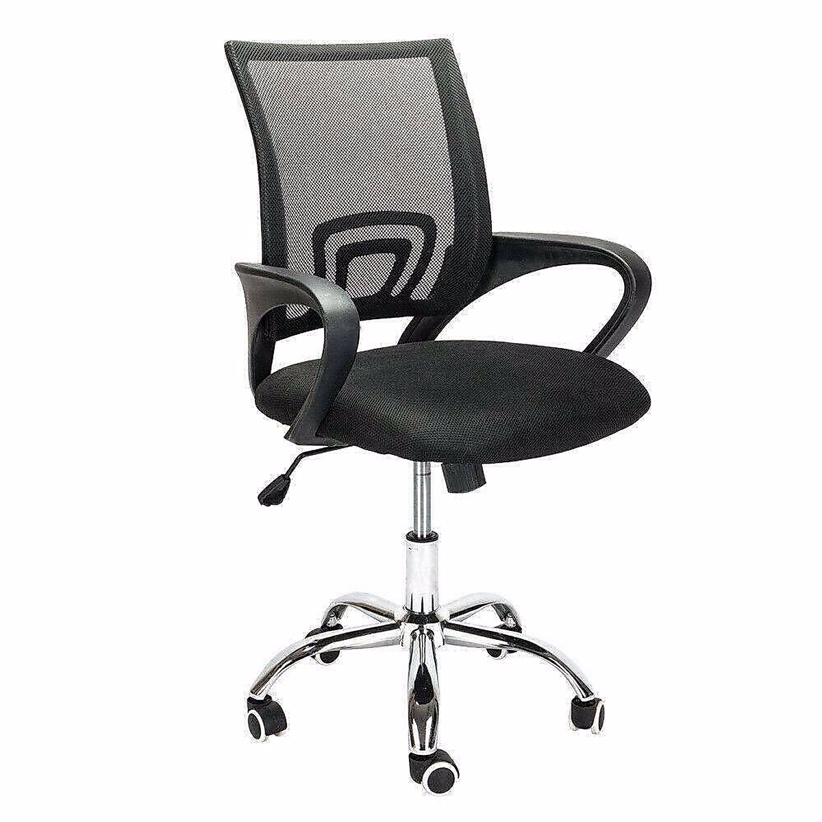 JTSQ Ergonomic Mesh Office Chair Adjustable Swivel Computer Desk Task Black Gaming Chair Office Chair Desk Chair Computer Chair Home Office Desk Chairs Gamer Chair Office Chairs