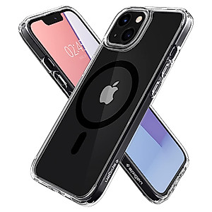 Spigen Ultra Hybrid Mag (MagFit) Compatible with MagSafe Designed for iPhone 13 Mini Case (2020) - Black