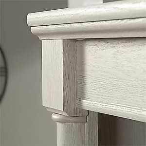 Sauder Palladia 5-Shelf Library Bookcase in Glacier Oak, Glacier Oak Finish