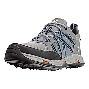 Korkers Men's All Axis Shoe - All Terrain Warm Weather Performance Water Shoe - Included Interchangeable TrailTrac Sole/Size 12