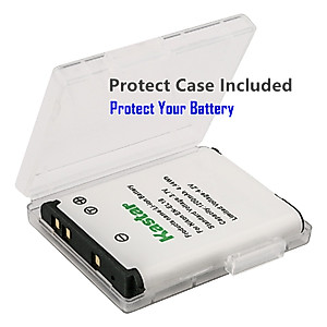 Kastar Battery + LCD USB Charger for Nik EN-EL19 Coolpix A100 S100 S3300 S3400 S3500 S3600 S3700 S4100 S4200 S4300 S4400 S5200 S5300 S6400 S6500 S6600 S6700 S6800 S6900 S7000 Sony NP-BJ1 DSC-RX0