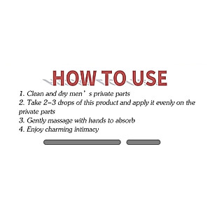 Blsex Enlargement Growth Oil - Enlarging Massage Oil with Herbs Ingredients to Help Increase Size, Girth and Length - 0.34 Fl Oz by Tonisaberey (Pack of 1)