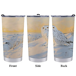 zxxpensy 20 Oz Tumbler Travel Cup Colorful Flowers Water Bottle, Stainless Steel Vacuum Insulated Coffee Mug with Straw Lid And Cleaning Brush