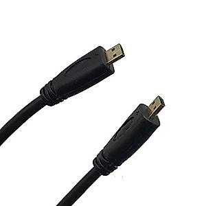 Seadream High Speed Micro HDMI Male to Micro HDMI Male Cable,Micro HDMI Type D Male to Male Cable Gold Plated (Black 6Feet)
