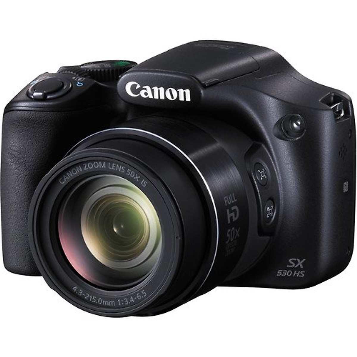 Canon Powershot SX530 HS Digital Camera Bundle Kit; Includes: Spare NB-6L Battery + 32GB SDHC Class 10 High Speed Memory Card + Camera Bag + Mini Tripod and Card Reader + More