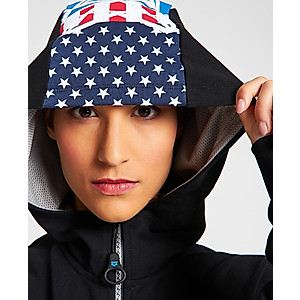 Arena womens Arena 2020 Hooded Full Zip Unisex Active Workout Jacket, Black, Medium US