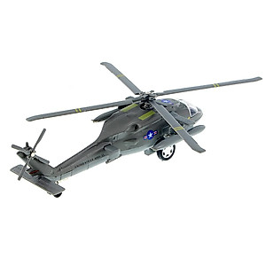 Playmaker Toys U.S. Army Sikorsky UH-60 Black Hawk Helicopter 10" Die Cast Metal Model Toy (Colors May Very)