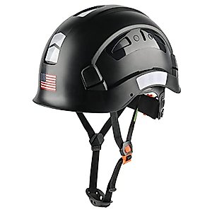 GREEN DEVIL Safety Helmet Hard Hat Adjustable Lightweight Vented ABS Work Helmet for Men and Women 6-Point Suspension ANSI Z89.1 Approved Ideal for Industrial & Construction
