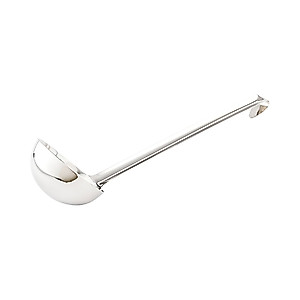Restaurantware Met Lux 8 Ounce Portion Ladle 1 Multipurpose Portion Serving Spoon - Does Not Corrode Dishwashable Stainless Steel Portion Control Serving Utensil Premium