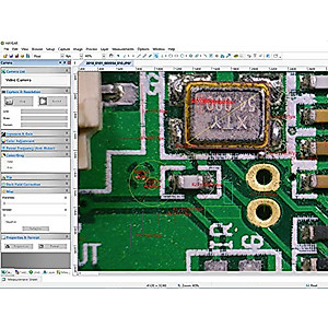 HAYEAR 48MP 1080P 60FPS HDMI USB Digital Video Electronic Industry Microscope C-Mount Camera for PCB Soldering Repair Detect