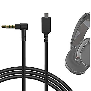 GEEKRIA Audio Cable Compatible with SteelSeries Arctis 7, Arctis 5, Arctis 3, Arctis Pro Wireless, Arctis Headsets Cable, 3.5mm Aux Replacement Stereo Cord (6 ft / 1.7 m)