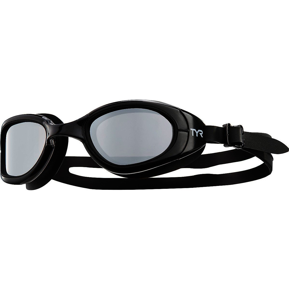 TYR Special Ops 2.0 Swim Goggles with Polarized, Anti-Fog Lenses, for Men and Women, Black