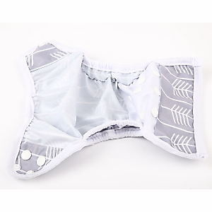 Sigzagor Newborn Baby Diaper Nappy Cover 8lbs-10lbs (Arrow)