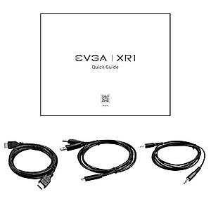 EVGA XR1 Capture Card, Certified for OBS, USB 3.0 Capture Device, 4K Pass Through, ARGB, Audio Mixer, PC, PS5, PS4, Xbox Series X and S, Xbox One, Nintendo Switch