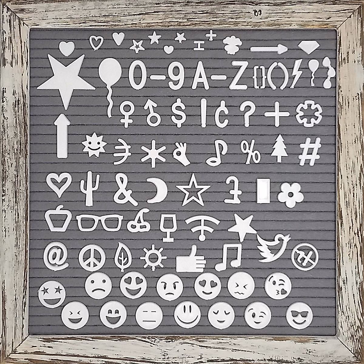 Felt Letter Board with Letters Numbers Pre Cut 10x10 Inch, First Day Of School Board Classroom Decor, Changeable Farmhouse Decor, Baby Announcement Sign Baby Board Message Wifi Password Sign