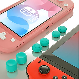Switch Lite Thumb Grips, Different Sizes Joystick Caps for Nintendo Switch Lite - Turquoise