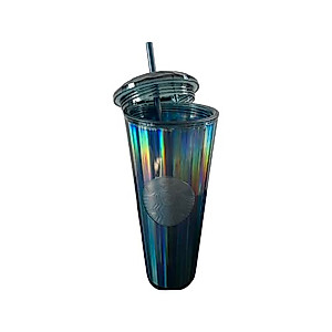 Starbucks Fall 2022 Ocean Kaleidoscope Dome 24oz Venti Tumbler with Straw
