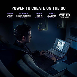 ASUS ROG Zephyrus Duo 16 (2022) Gaming Laptop, 16” 165Hz ROG Nebula HDR QHD 16:10 Display, NVIDIA GeForce RTX 3070 Ti, AMD Ryzen 9 6900HX, 32GB DDR5, 1TB SSD, Windows 11, GX650RW-XS96