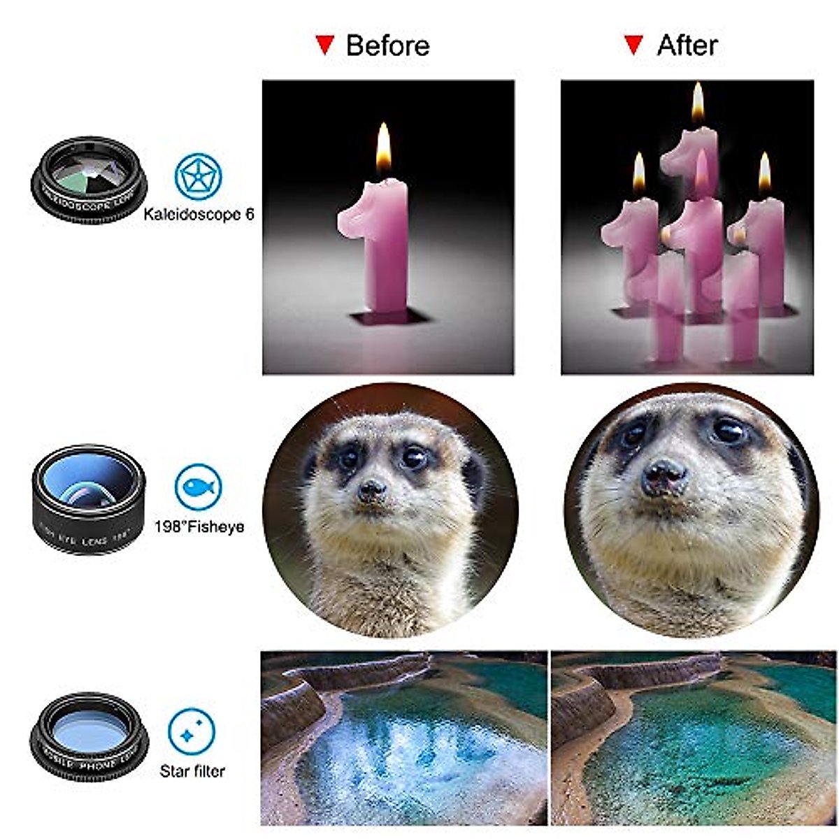 Cell Phone Camera Lens Kit, SEVENKA 18X Telephoto Lens with Remote Shutter, Tripod, Fisheye, Macro and Wide Angle Lens for iPhone 11 Pro Max X XS Max XR/8/7/6/6s Samsung Android Smartphone