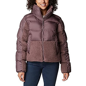 Columbia Women's Leadbetter Point Sherpa Hybrid, Basalt, Medium