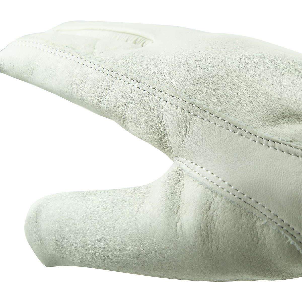 Illinois Glove Company HW2600M Grain Pigskin Fleece Lined Glove M Palomino, Genuine Smooth Grain Pigskin Leather Work Gloves, Fleece-Lined for Warmth, Shirred Elastic Back