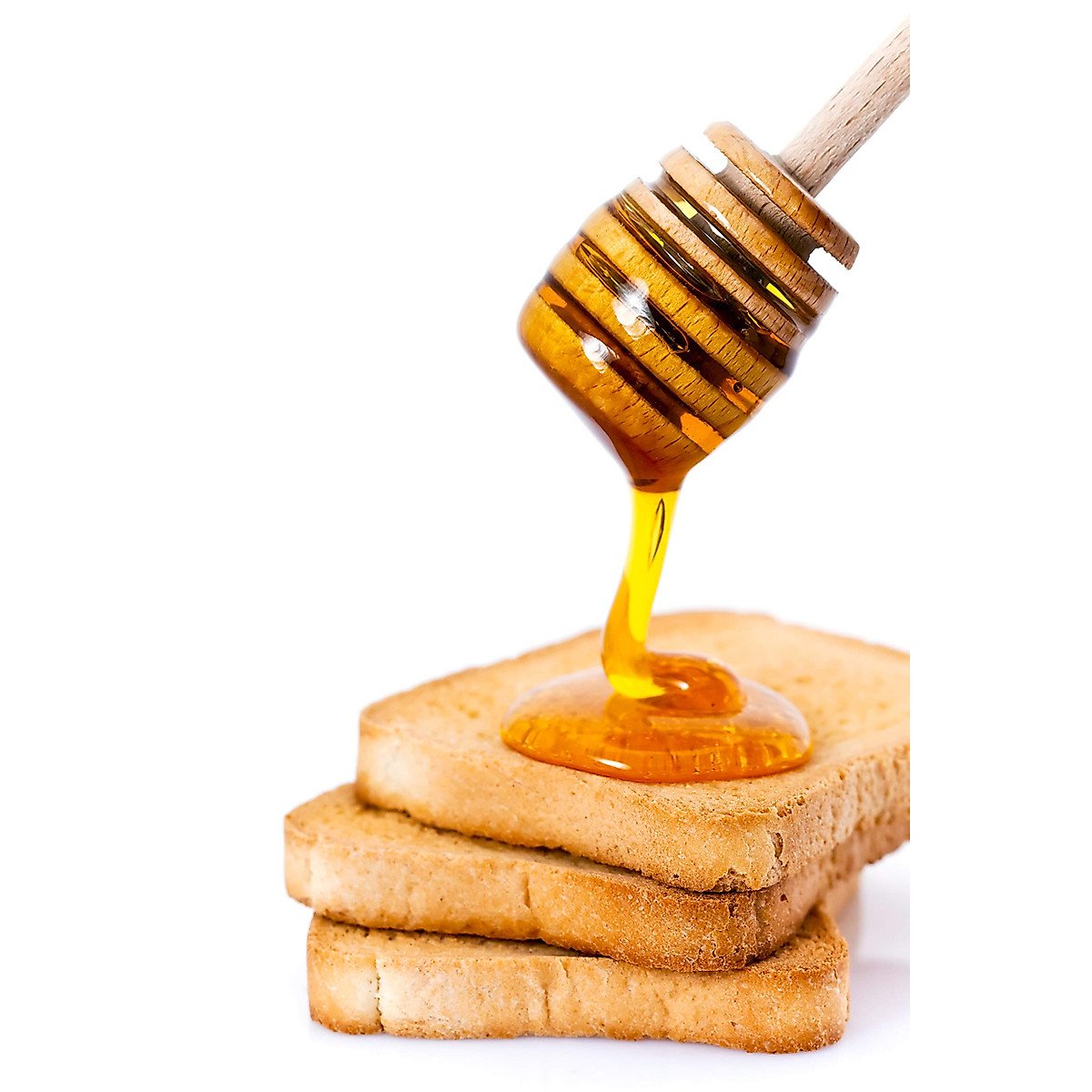 Fox Run Dipper, Wood Honey, 1 x 1 x 6.25 inches, Brown