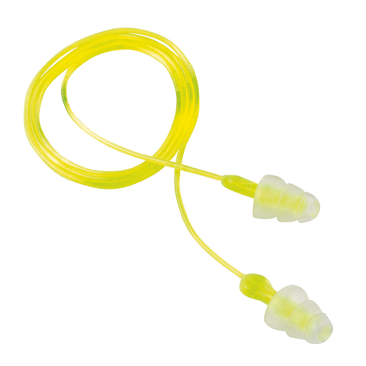 Peltor Sport Tri-Flange Corded Reusable Earplugs, 26 Db Nrr, 3-Pair Per Pack