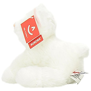Aurora® Adorable Mini Flopsie™ Sugar Too™ Stuffed Animal - Playful Ease - Timeless Companions - White 8 Inches