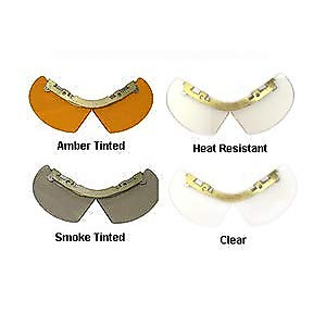 Flip Down Eye Shields Bourkes - Clear