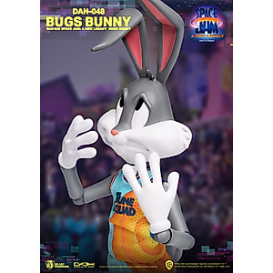 Beast Kingdom Space Jam: A New Legacy: Bugs Bunny DAH-048 Dynamic 8ction Heroes Action Figure,Multicolor