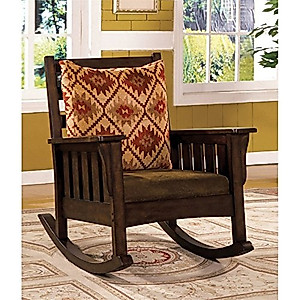 Furniture of America Oria Chair, Brown