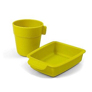 Diono Quantum Stroller Snack & Ride Tray, Compatible with Diono Quantum Stroller, Yellow