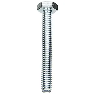 Steel Hex Bolt, Grade 5, Zinc Plated Finish, Hex Head, External Hex Drive, Meets ASME B18.2.1/SAE J429, 5-1/2" Length, Partially Threaded, 5/8"-11 Threads (Pack of 5)