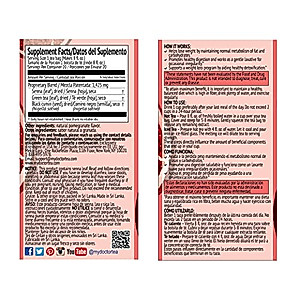 Dr. Tea Slender You Tea with Senna - Pomegranate Flavor - 20 Tea Bags