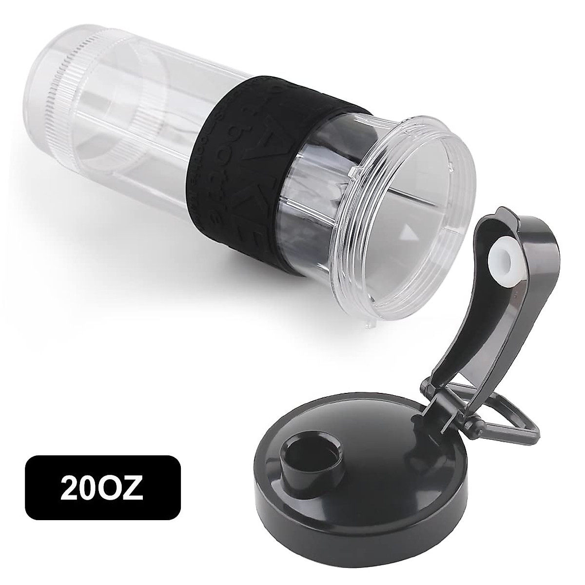 Joyparts 20oz Sport Cup with Flip Top To-go Lid Replacement Parts for Magic Bullet 250w Blender (MB 1001)