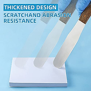 100 Sheets Dental Mixing Pads 2 Sides Paper 3"x3", Disposable Lab Mixing Papers Poly Coated for Dental Repairs & Fillings Material, Mixing Composites, Rubber Based and Silicate Materials