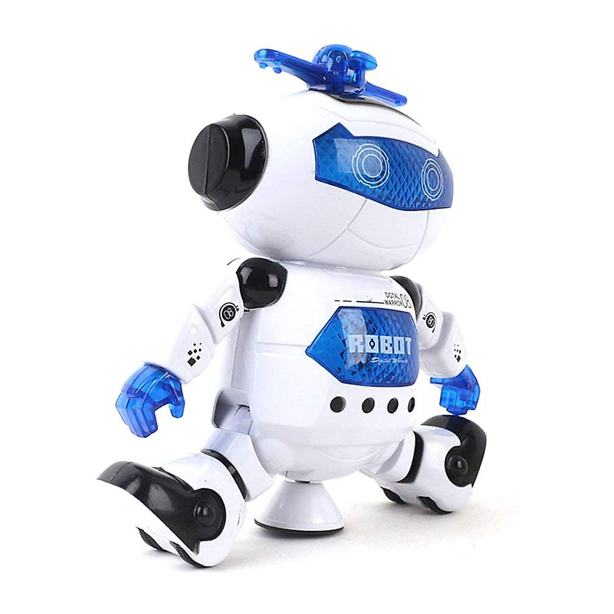 360 Rotating Smart Space Dance Robot Electronic Walking Toys