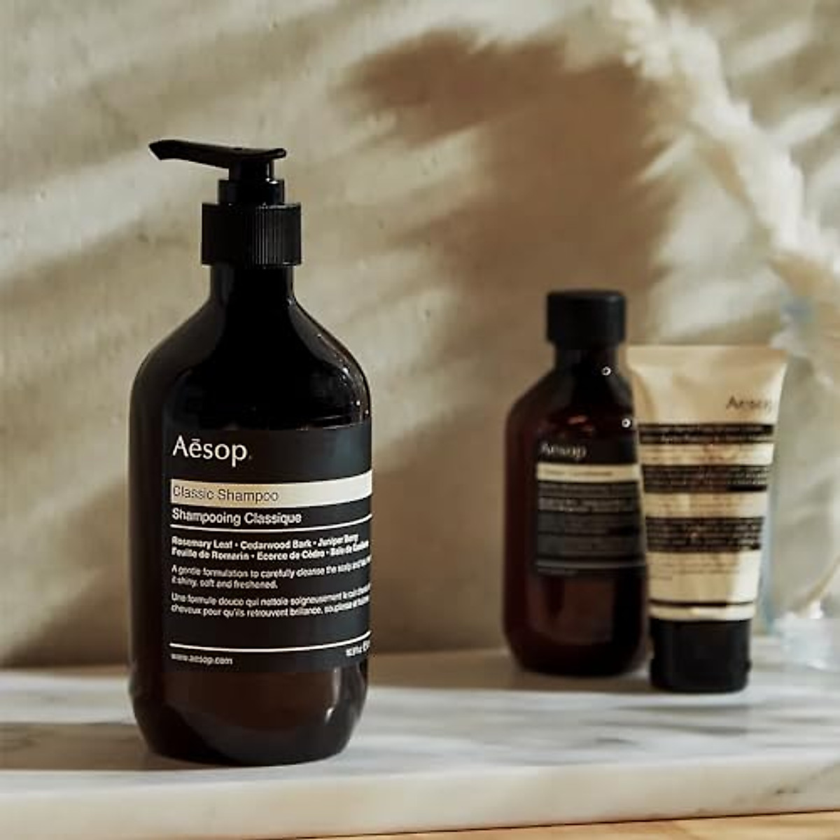 Aesop Classic Shampoo - Hydrates and Softens Hair - Mild Blend of Cedarwood Bark and Juniper Berry Oils - 16.9 oz
