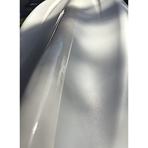 PereGuard Kayak Keel Guard 4" Width White (3 feet) Kayak Canoe Protective Guard Abrasion Resistance