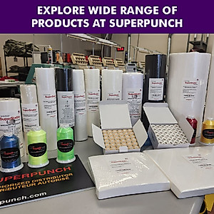 Superpunch Tailor’s Pride Interfacing/Interlining, HTC87009-21’’Wide, Fabric Stabilizer For Sewing, Sew-In Hair Canvas 41% Acrylic, 16% Polyester, 15% Rayon, 9% Cotton, In 2 Yard Package Made In USA