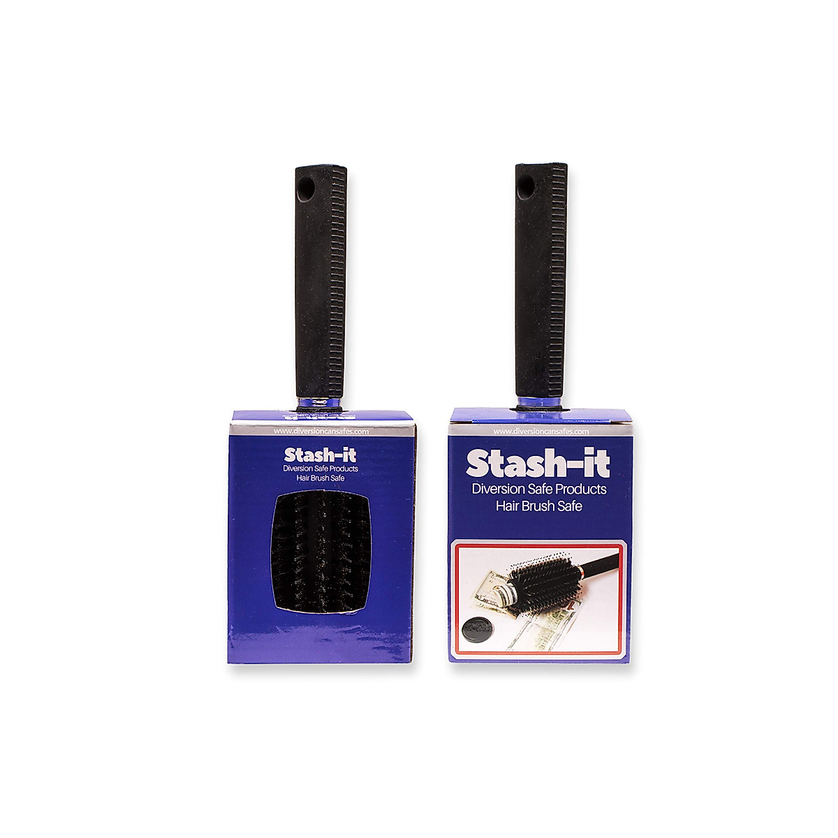 Diversion Safe Hair Brush by Stash-it, Can Safe to Hide Money, Jewelry, or Valuables with Discreet Secret Removable Lid and, New Version