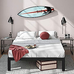 ZINUS Lorrick Metal Platform Bed Frame, Mattress Foundation, Easy, Bolt Free Assembly, Queen