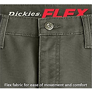 Dickies mens Tough Max Duck Carpenter Pants, Stonewashed Timber, 38W x 34L US