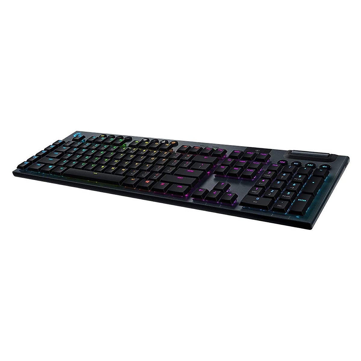 Logitech G915 Lightspeed RGB Mechanical Gaming Keyboard, Low Profile GL Tactile Key Switch, LIGHTSYNC RGB, Advanced Lightspeed Wireless and Bluetooth Support - Linear (Renewed)