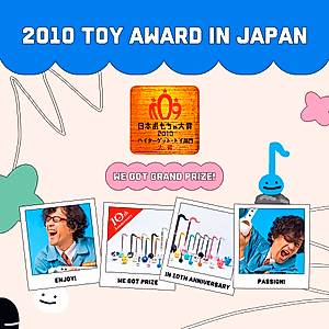 Otamatone Japanese Electronic Musical Instrument Portable Music Synthesizer from Japan by Maywa Denki Studio Award Winning, Educational Fun Gift for Children, Teens & Adults - Black