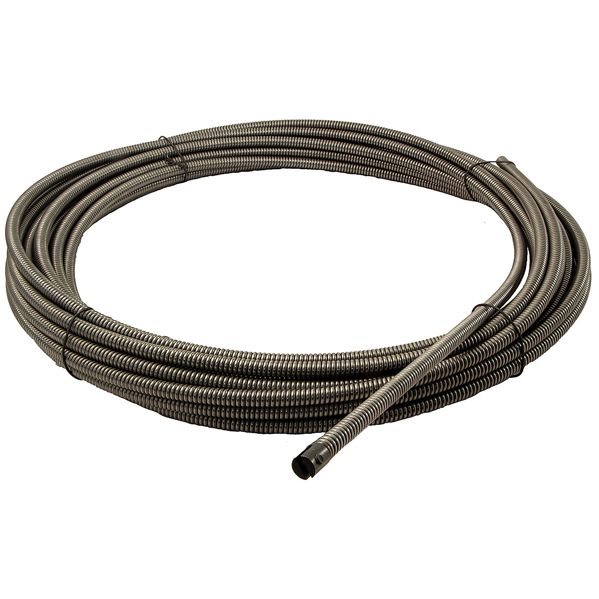 Draincables Direct 1/2" Drain Cable x 50' - No Core with Slotted Ends